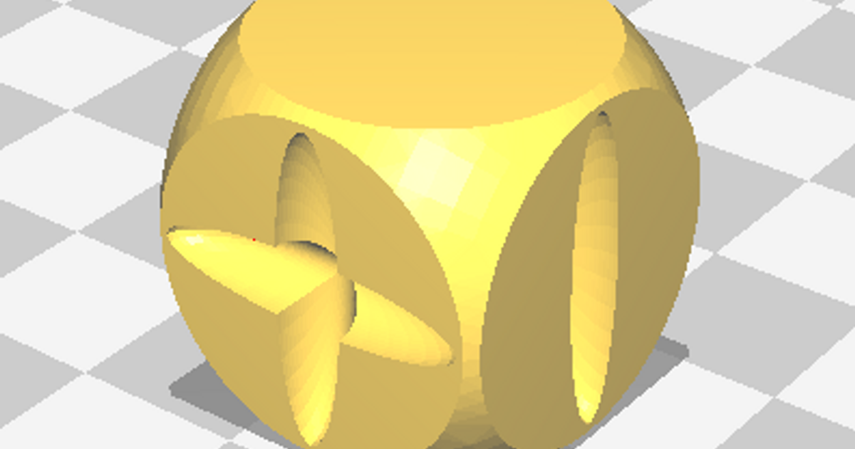 Fate / Fudge die Rounded by Stockpiles | Download free STL model ...