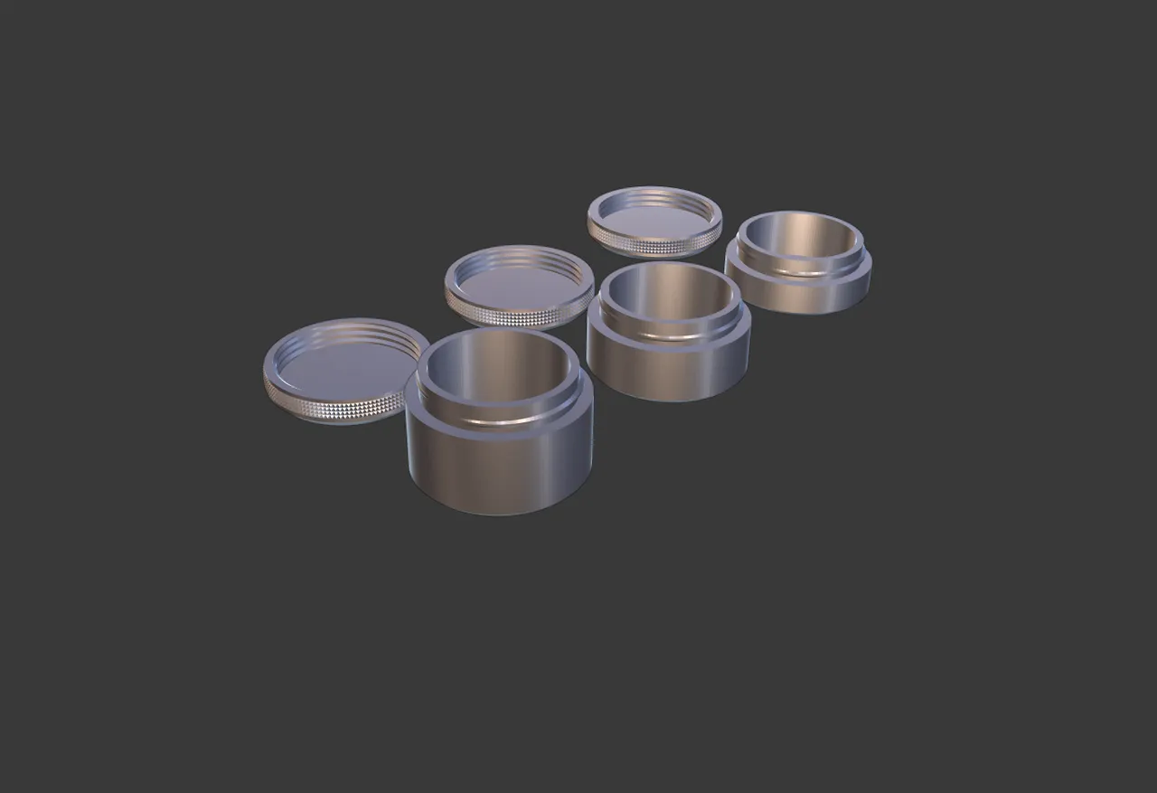 Threaded Jar by Tom | Download free STL model | Printables.com