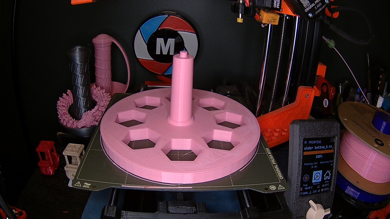 Horizontal Spool Holder by LocalmakerMI | Download free STL model ...