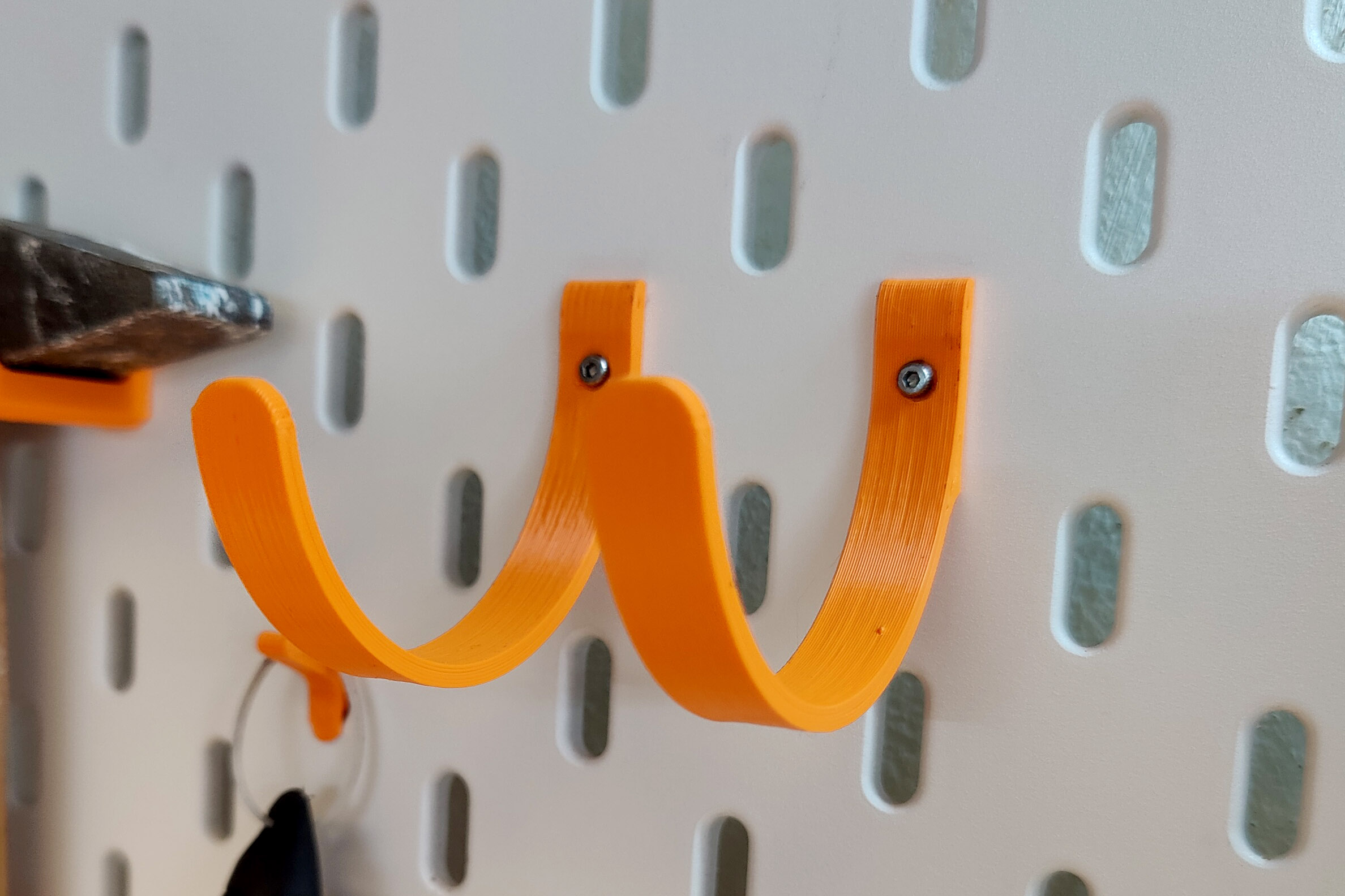 T-Nuts Rubber Mallet Hook for Ikea Skadis by Clemi | Download free STL ...