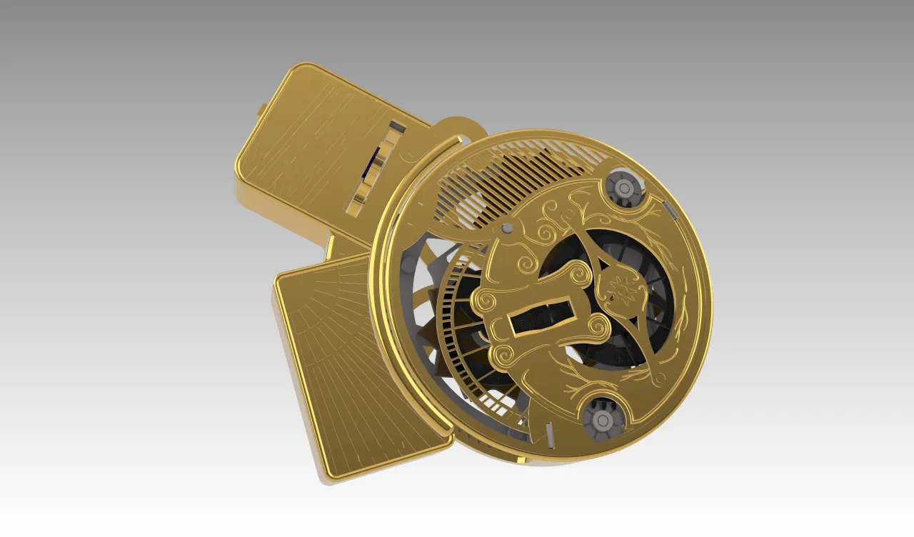 Mechanical stopwatch by Martin Dobšovič | Download free STL model ...