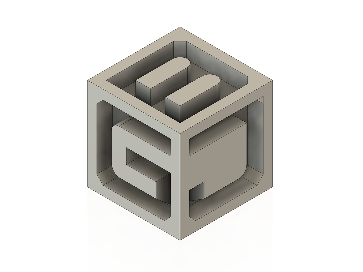 GJB Test Cube by PRINTING PERSPECTIVE | Download free STL model ...