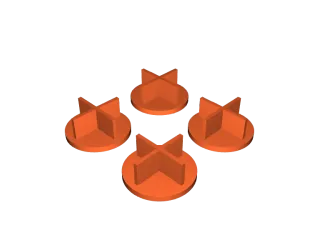 Reprack End Plugs by LocalmakerMI | Download free STL model ...