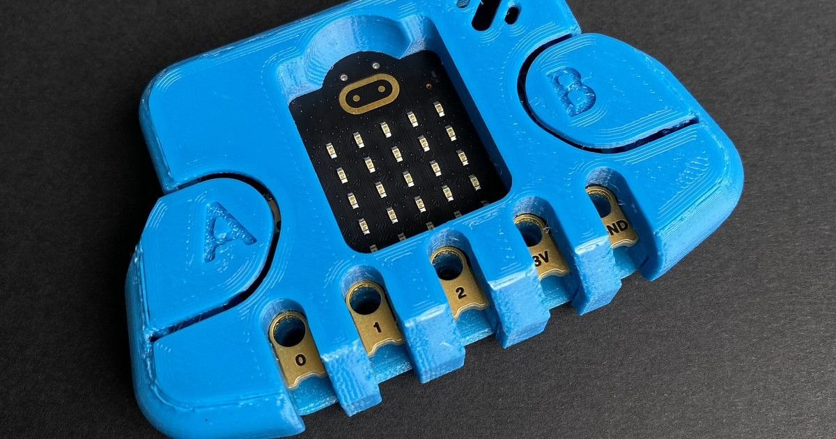 Gamer Case For Bbc Microbit V2 Remix Wip By Georgmierau Download
