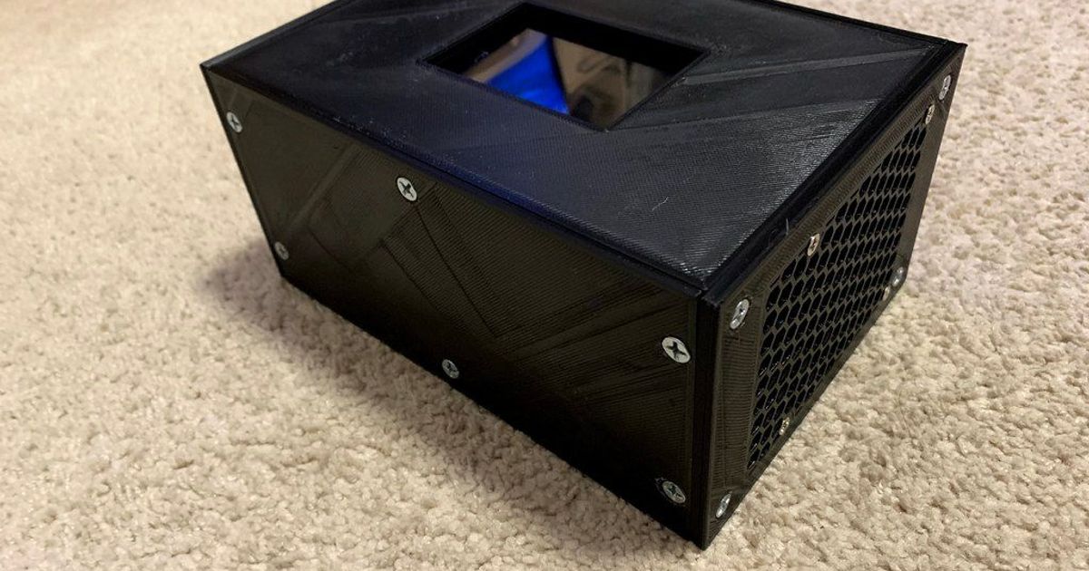 Atomic PI Case using Dell Laptop AC Adapter by Monkichi57 | Download ...