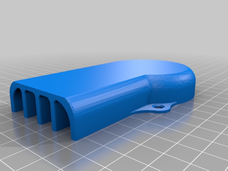 Mean Well LRS-350 PSU Fan Duct by Monkichi57 | Download free STL model ...