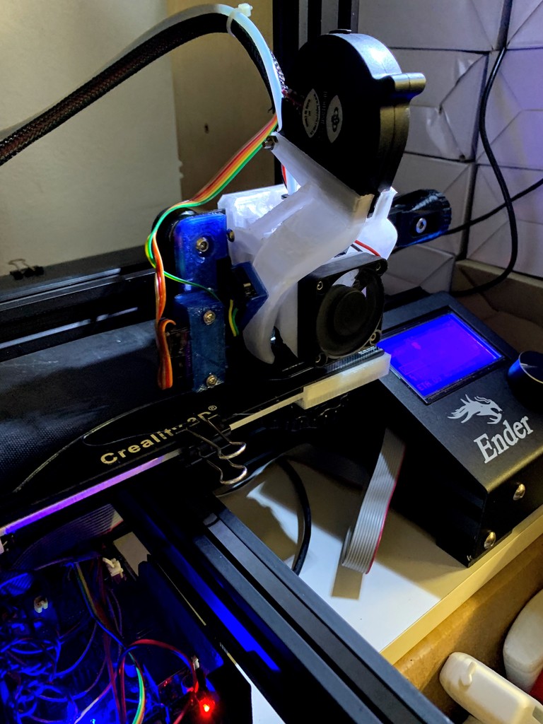 Ender 3 Z-Probe Mount with E3Dv6 Hotend by Monkichi57 | Download free ...