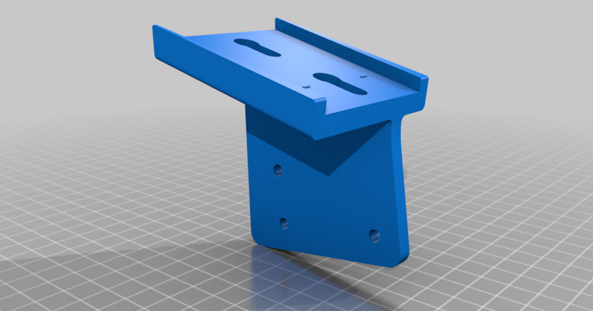 Ender 3 S1 Pro Space Saver Control Mount Remix Angled by Aiirik ...