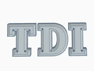 VW TDI by Eric Deagle | Download free STL model | Printables.com