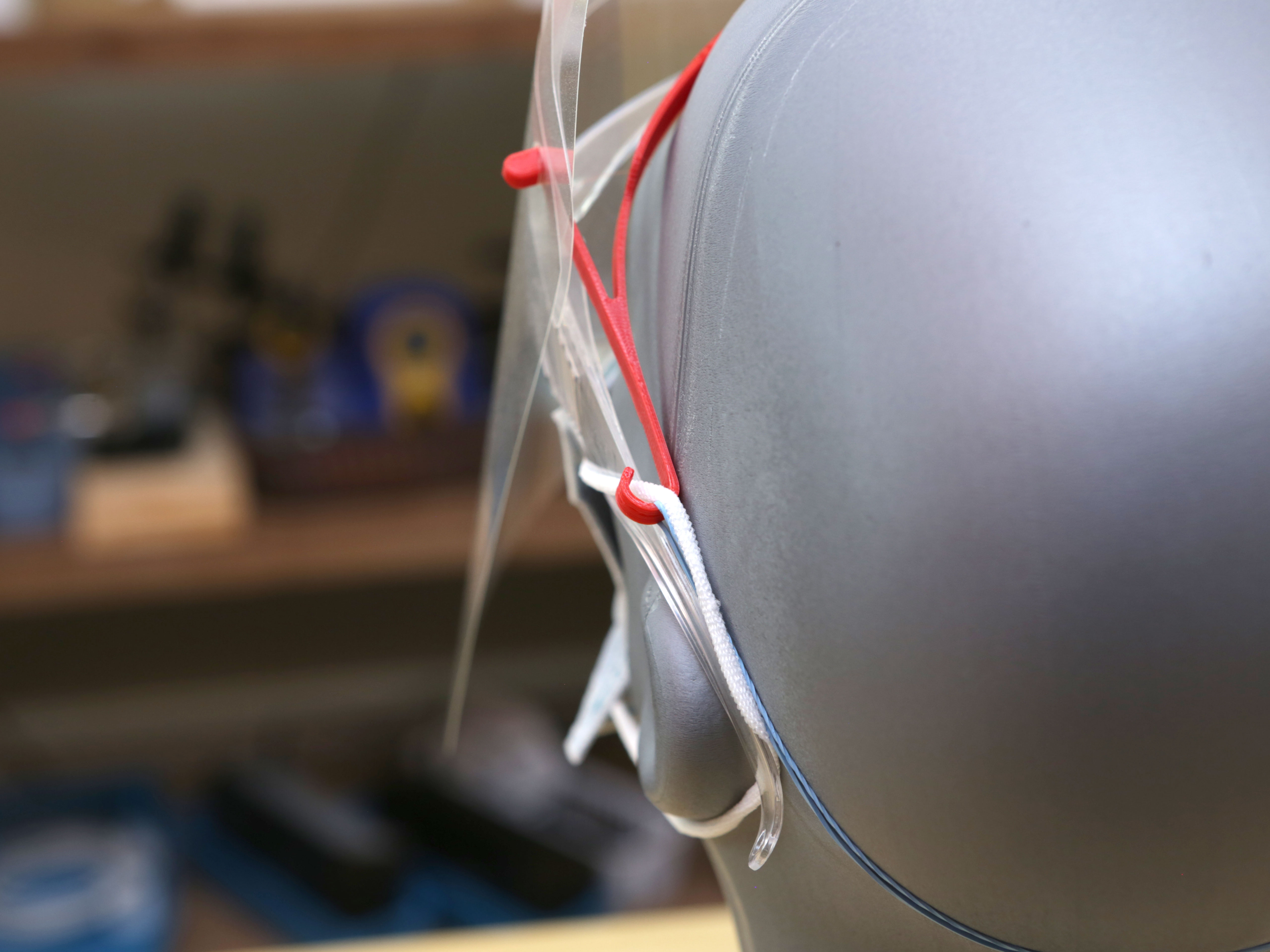 Visor Face Shield for Small Printers by Adafruit | Download free STL model | Printables.com
