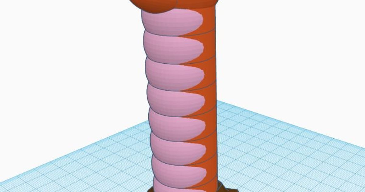 Mario's Mystery Meat Worm by Mohawkmade | Download free STL model ...