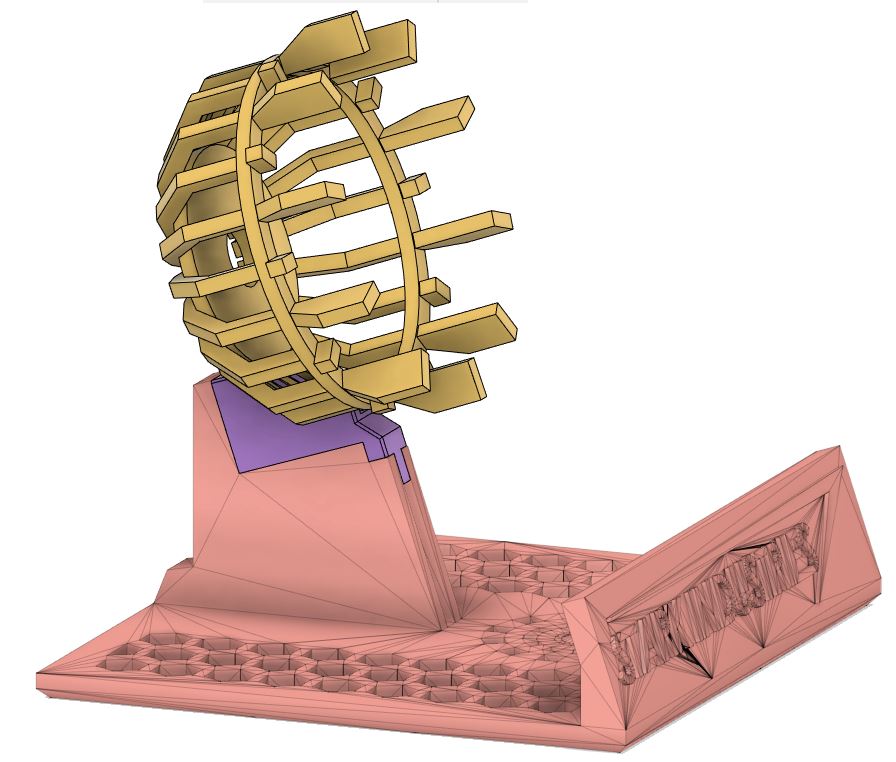 Arc Reactor Stand Adapter by aonomus | Download free STL model ...