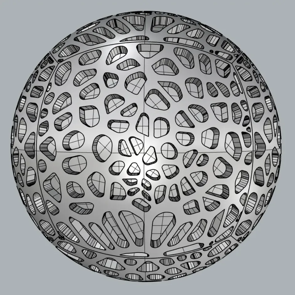 Voronoi Clay Stamps by PeteJ | Download free STL model | Printables.com