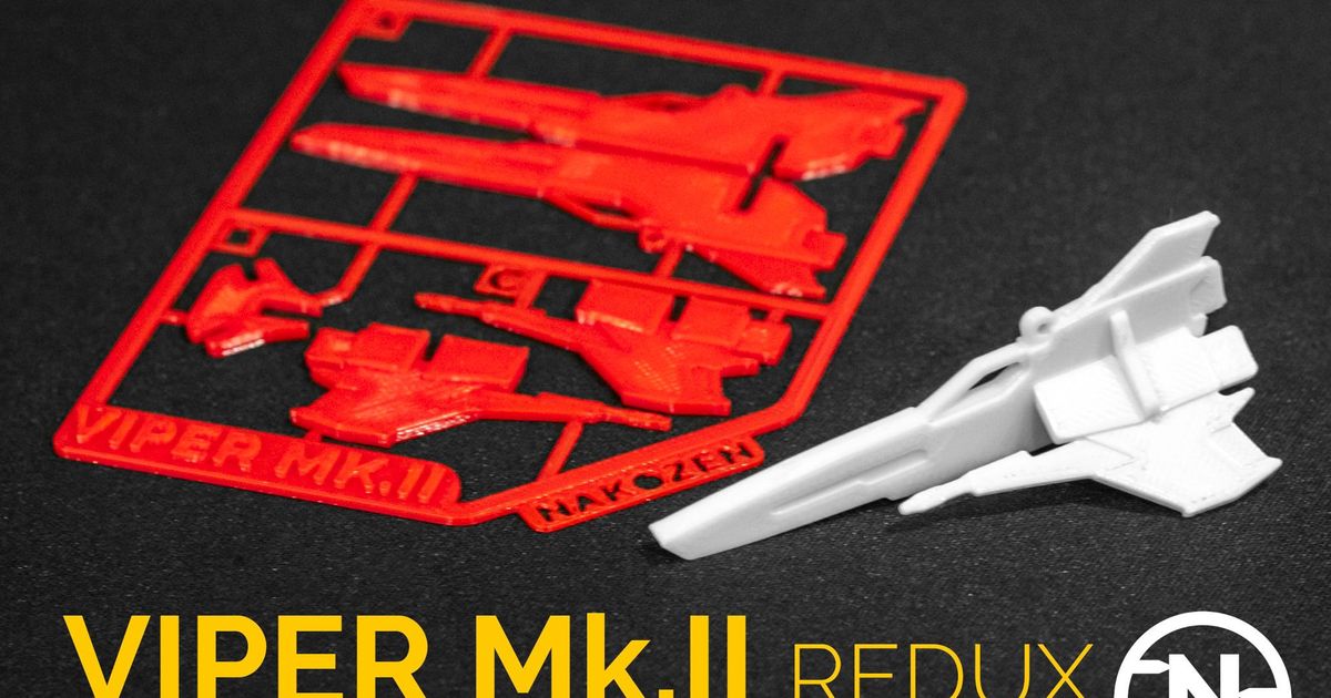 Viper Mk.II Kit Card REDUX by Nakozen | Download free STL model ...