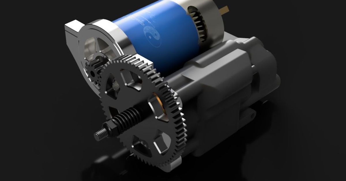 SCX10 Kit transmission by Robert Posey | Download free STL model ...