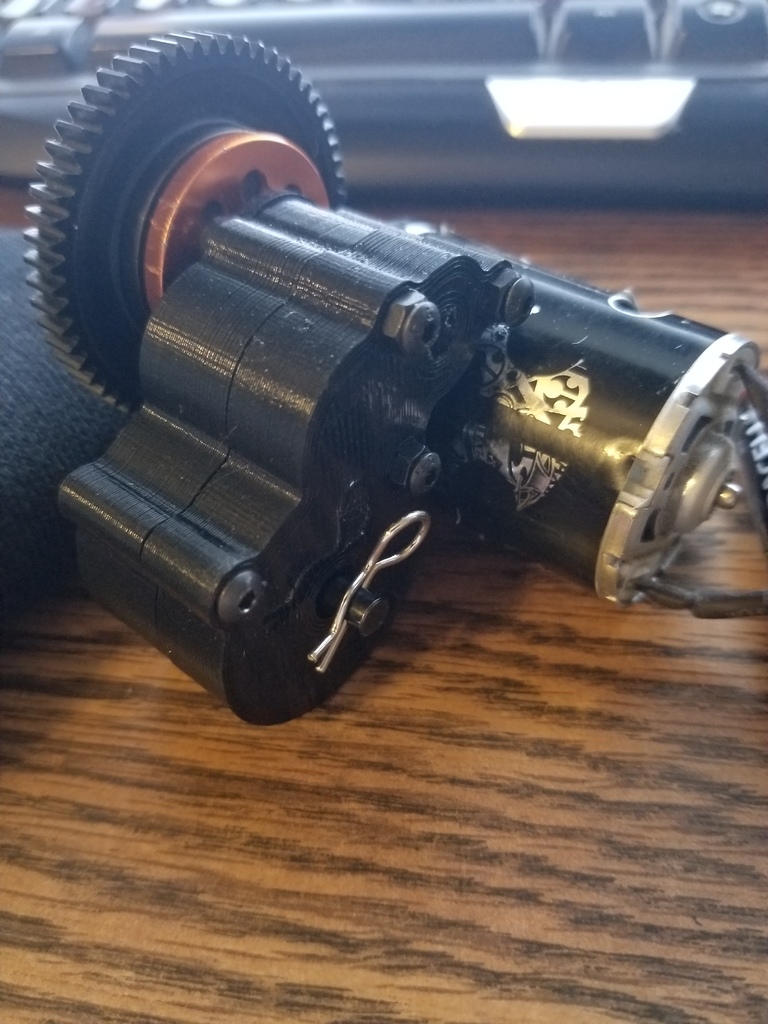 Axial 3 gear transmission to modify by Robert Posey | Download free STL ...