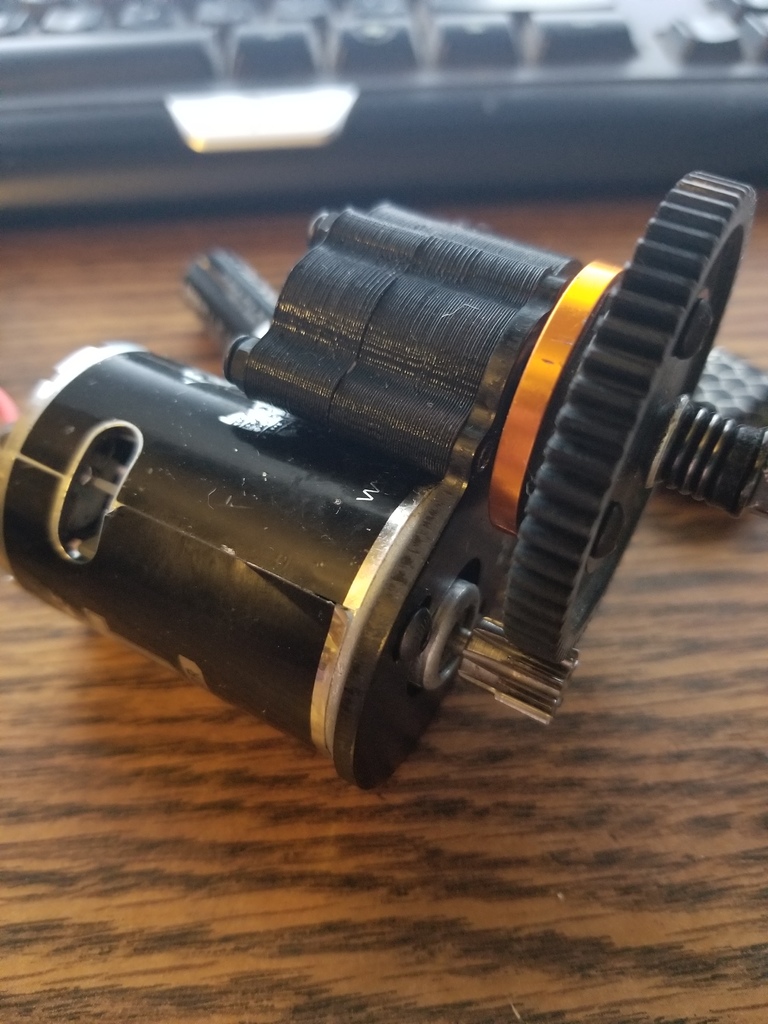 Axial 3 gear transmission to modify by Robert Posey | Download free STL ...