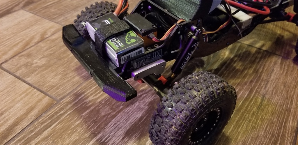 Toyzuki Front Bumper and Battery/Servo Platform by Robert Posey ...