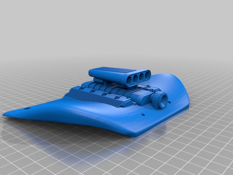 RR10 Bomber Hood by Robert Posey | Download free STL model | Printables.com