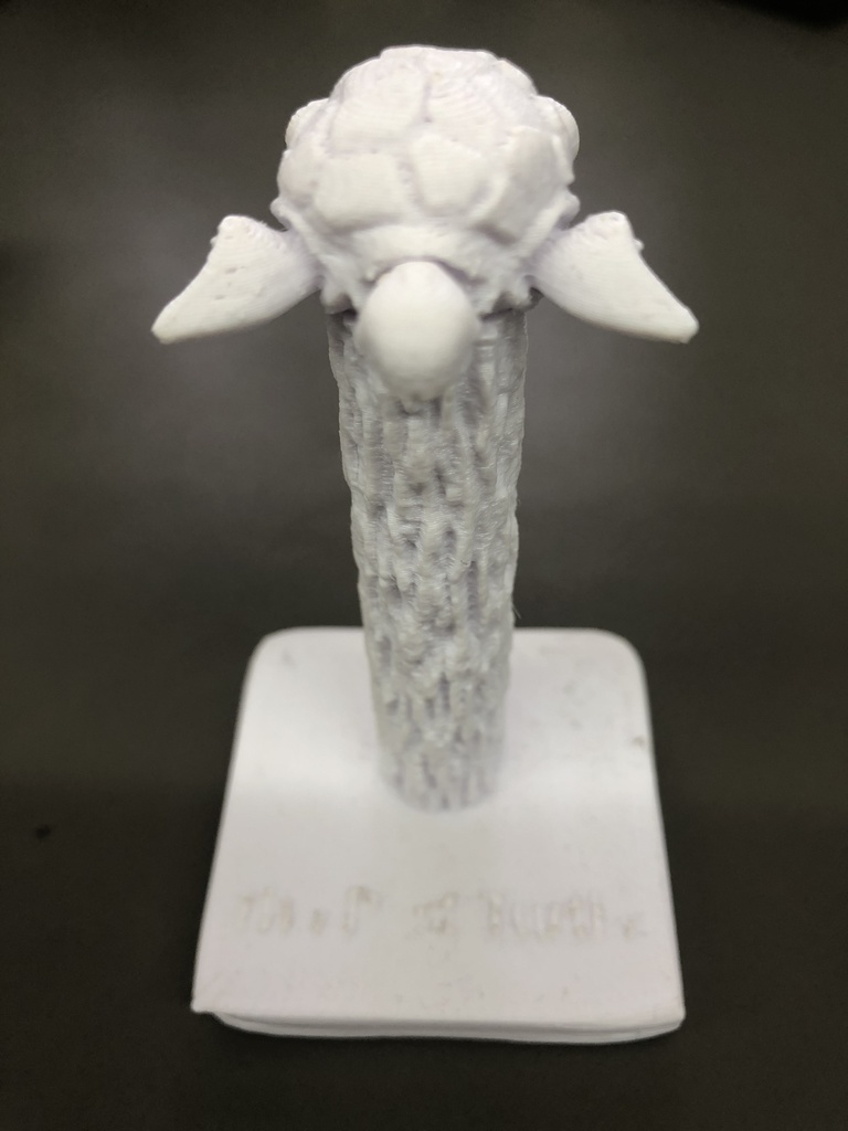 Post Turtle by Twofish Digital | Download free STL model | Printables.com