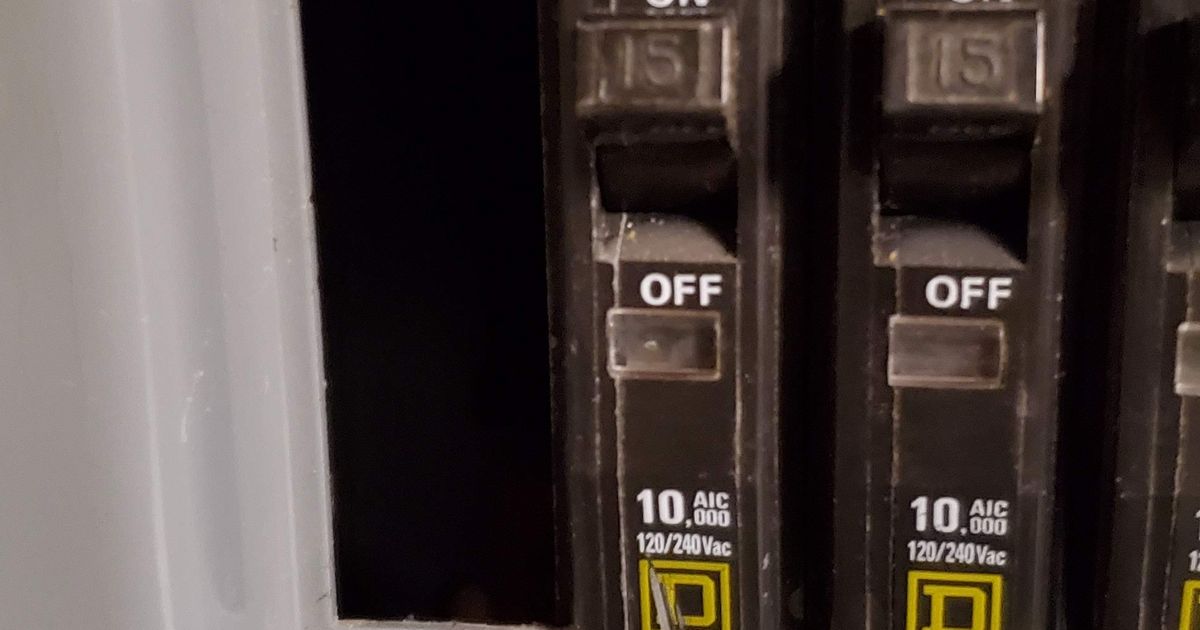 Circuit Breaker Box Open Slot Cover by Paul Mullen | Download free STL ...