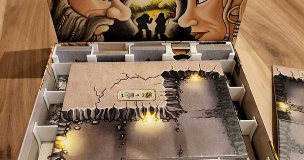 Caverna: Cave vs Cave insert (incl. expansion Era II) von RiftForge 3D3 | Kostenloses STL-Modell ...
