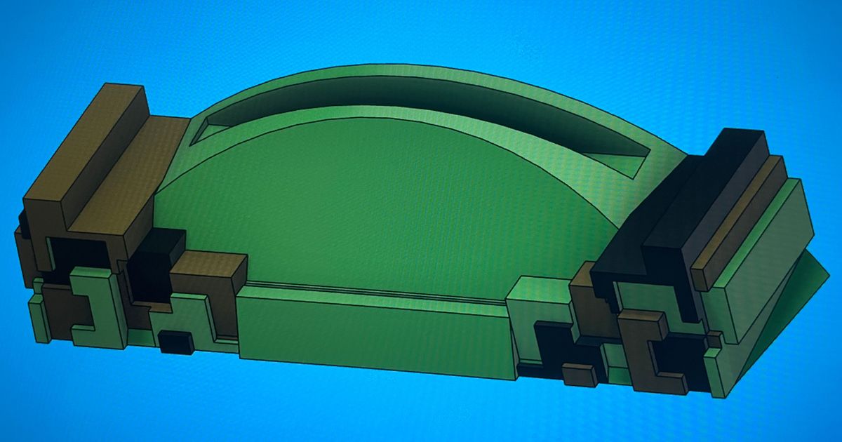 Rank Stand - Block/Digital Pattern by Rithm3D | Download free STL model ...