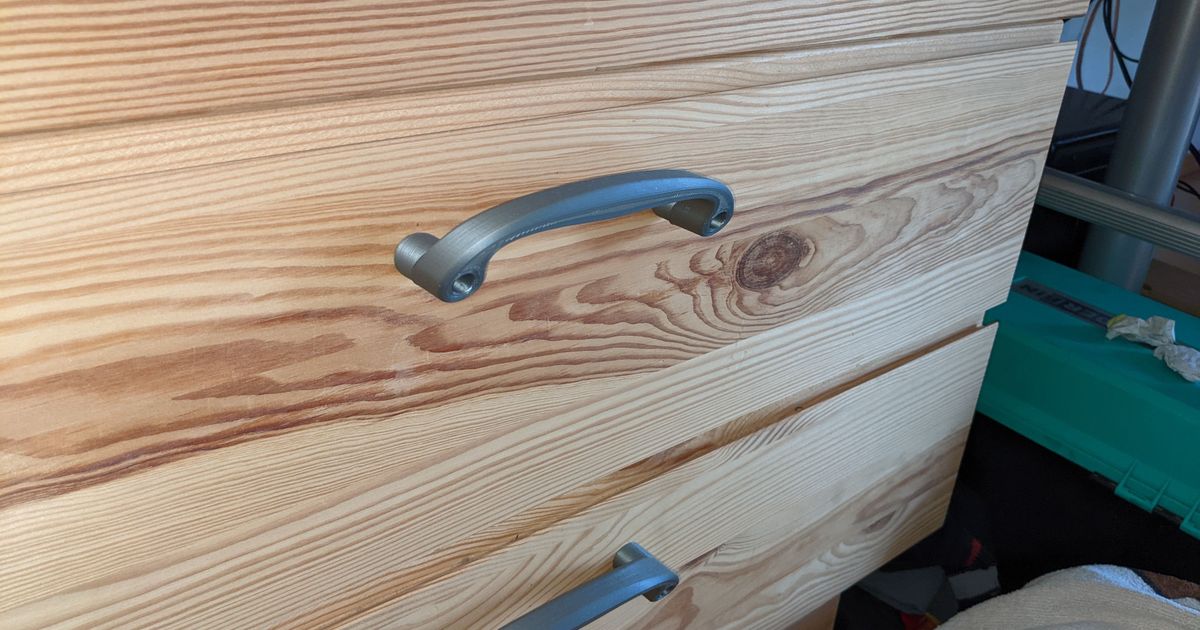 Handle IKEA IVAR by The Dude Abides | Download free STL model ...