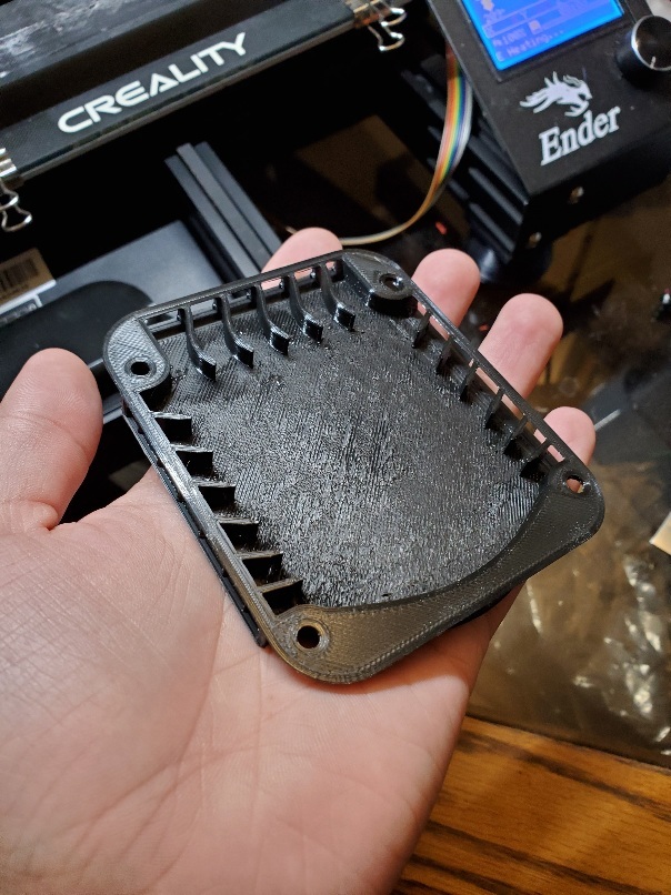80mm fan cover (ender 3 mainboard) by JLmike7 | Download free STL model ...