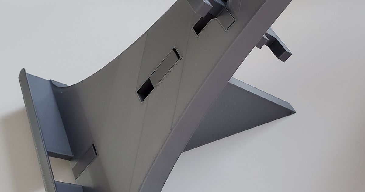 Tablet/phone stand - adjustable tilt and sturdy by sdychung | Download ...