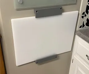 Cutting Board Wall Mount by heartRobotic | Download free STL model ...