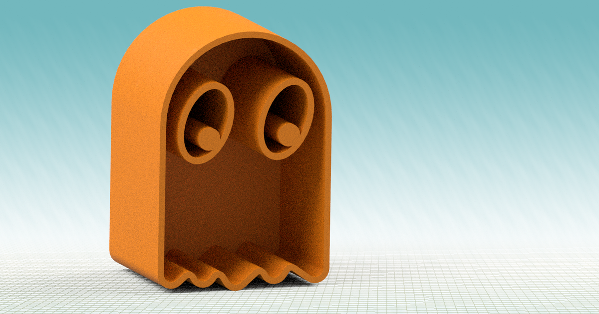 Pacman Ghost par Art3Design | Téléchargez gratuitement un modèle STL ...