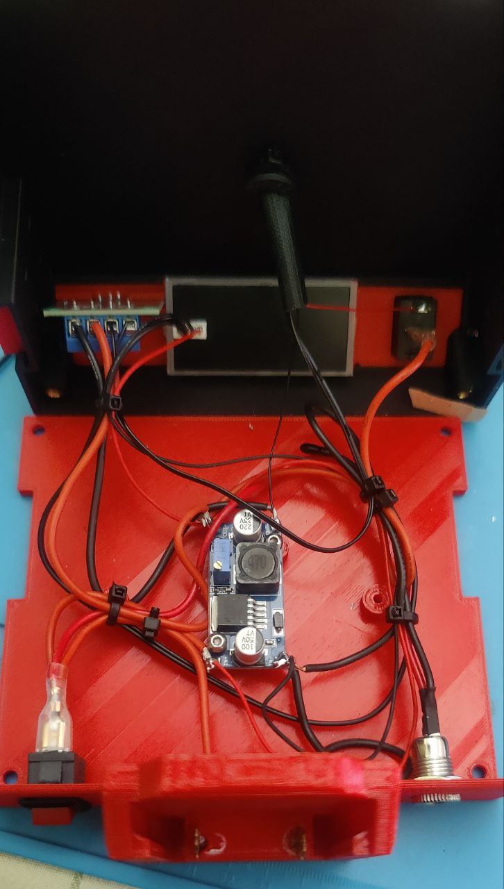 Solder Fume Extractor for Parkside x20 battery and 12v dc adapter by ...