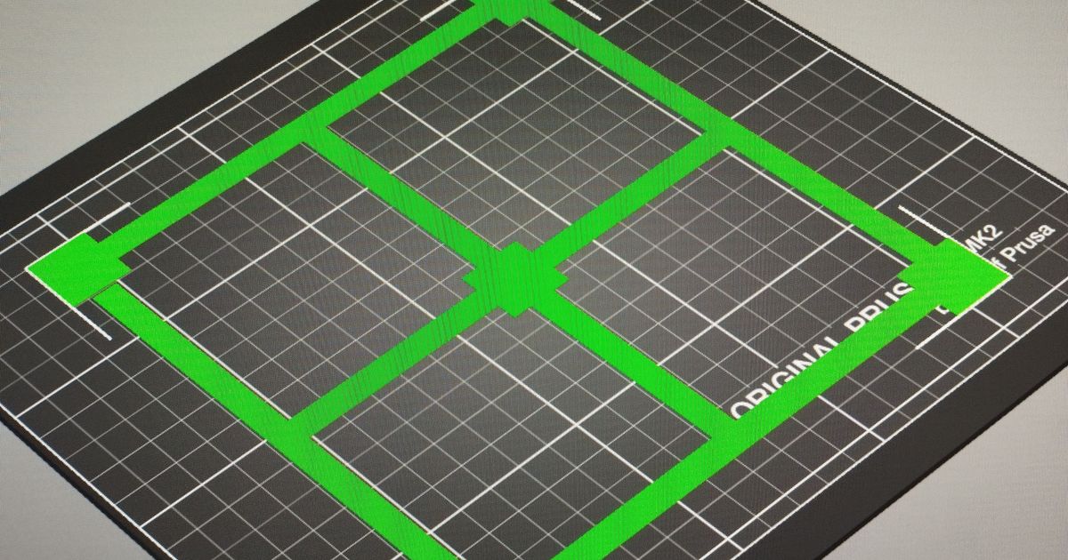 Bed level test by Adam Podstavek | Download free STL model | Printables.com