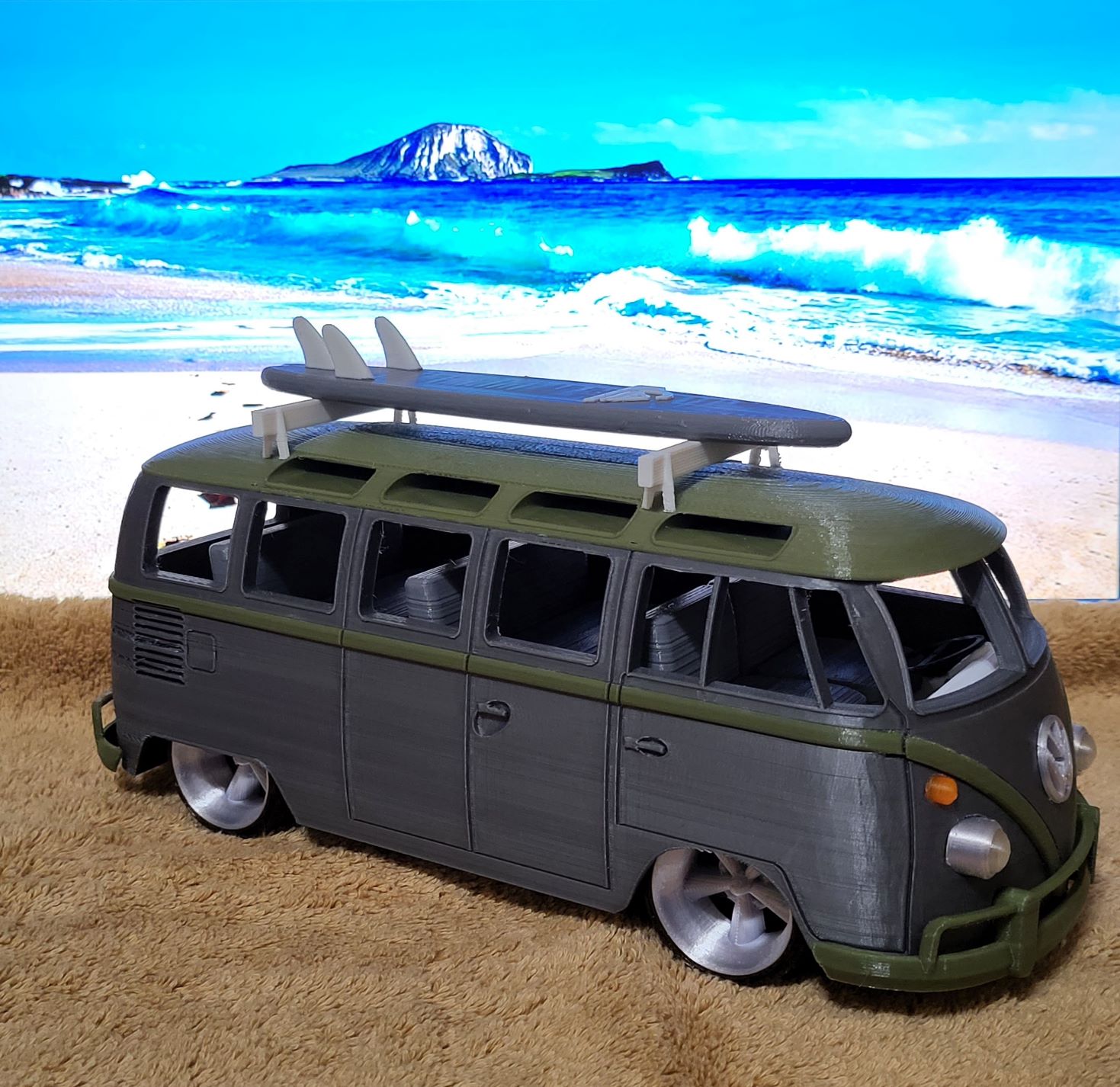 Surf Bus by 3D Copper | Download free STL model | Printables.com