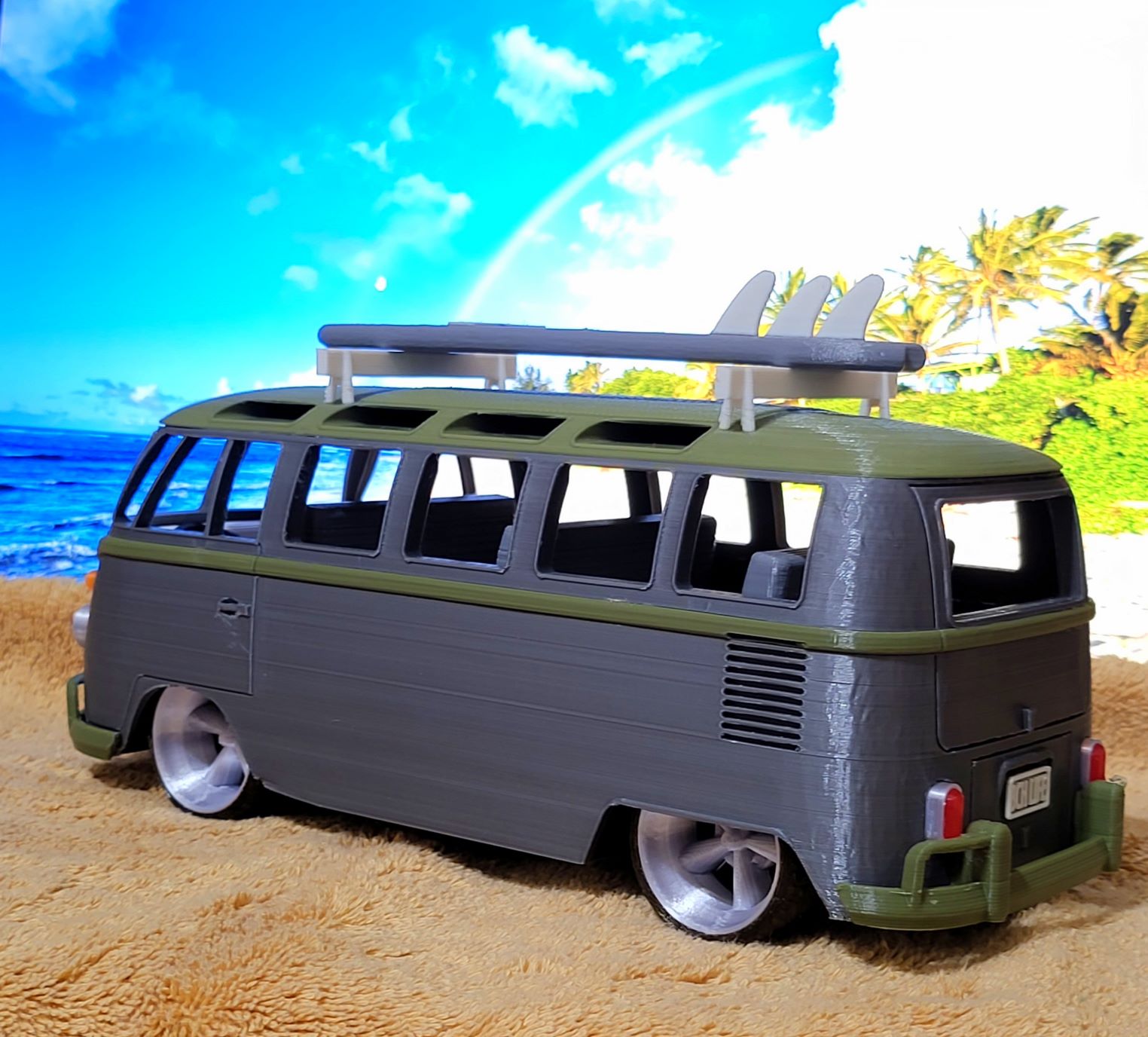 Surf Bus by 3D Copper | Download free STL model | Printables.com
