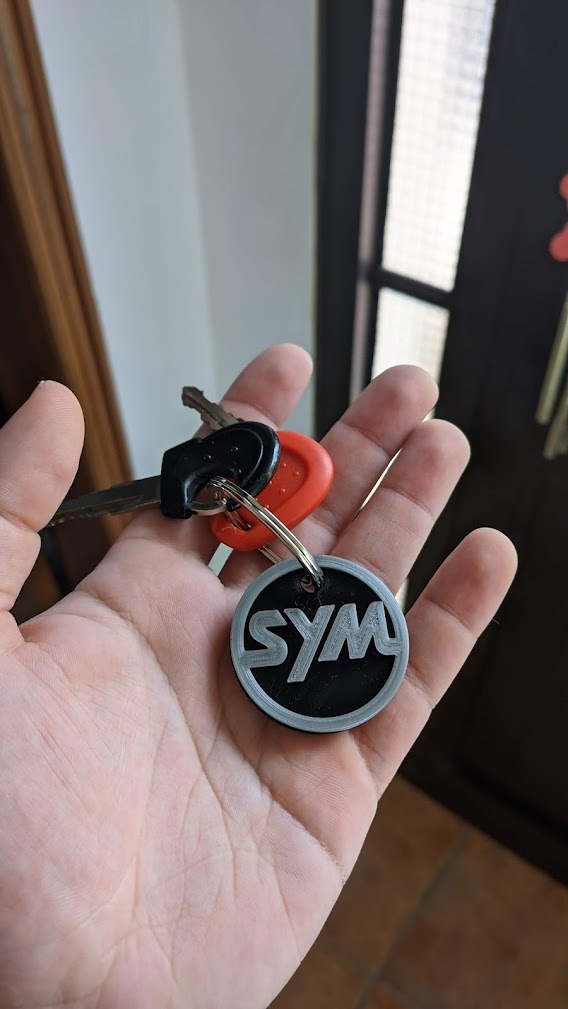 SYM Keychain by blacksilla | Download free STL model | Printables.com
