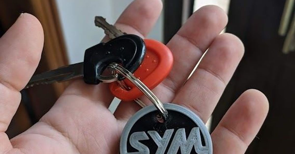 SYM Keychain by blacksilla | Download free STL model | Printables.com