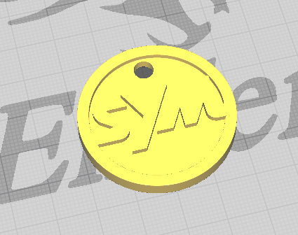 SYM Keychain by blacksilla | Download free STL model | Printables.com