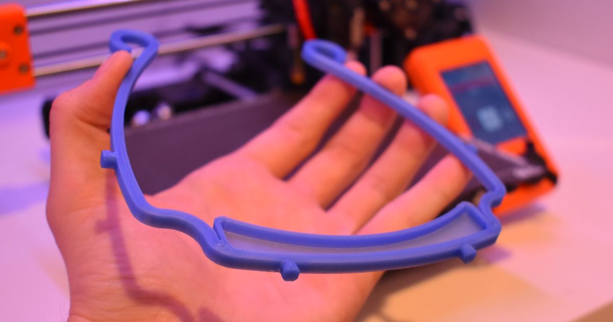 Mini Face Shield - 3D Verkstan (EU Version) by Brent Werder Design ...