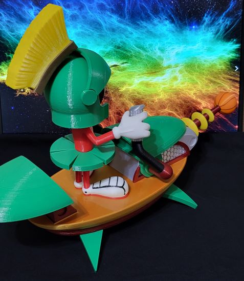 Marvin The Martian Spaceship by 3D Copper | Download free STL model ...