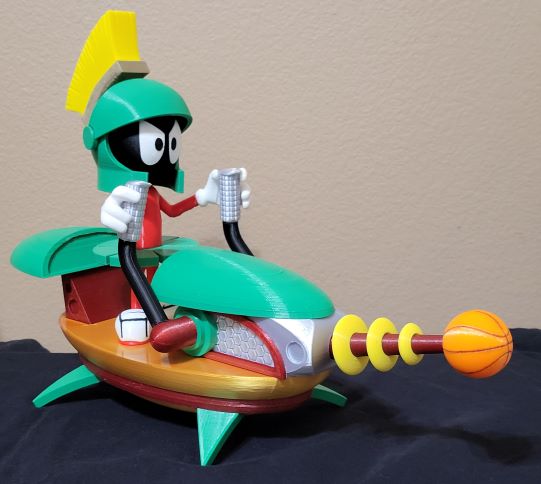 Marvin The Martian Spaceship by 3D Copper | Download free STL model ...