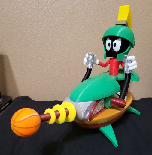 Marvin The Martian Spaceship by 3D Copper | Download free STL model ...