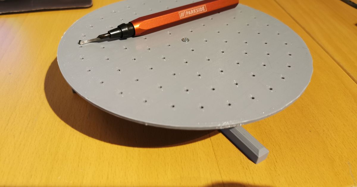 Simple turntable and 3d scanning table par Erik Stolt | Téléchargez ...