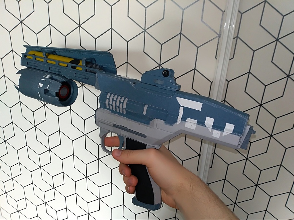 Half Life Alyx Pulse SMG Grunt version (currently without the magazine ...