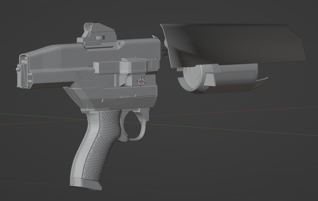 Half Life Alyx Pulse SMG Grunt version (currently without the magazine ...