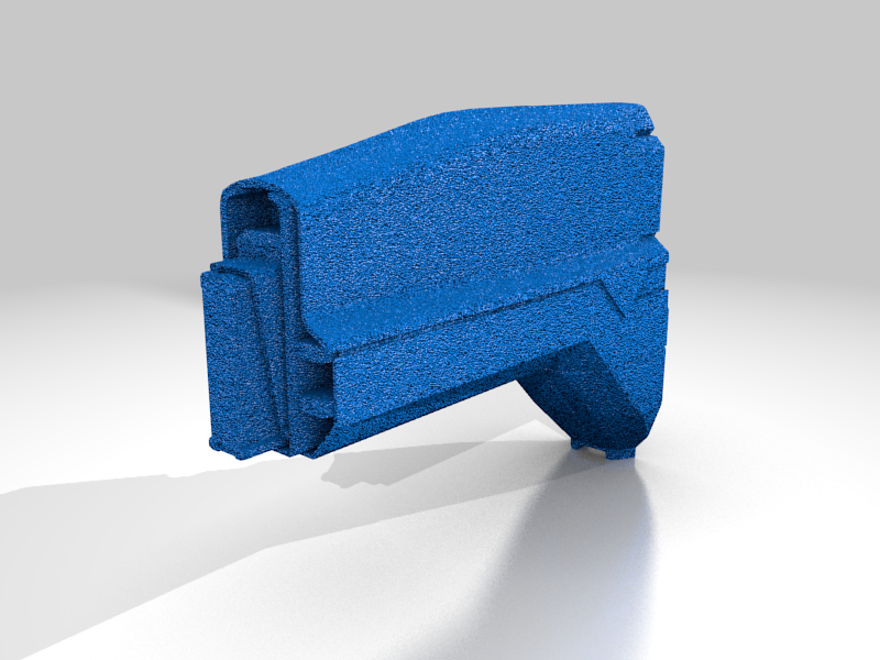 Half Life Alyx Pulse SMG Grunt version (currently without the magazine ...