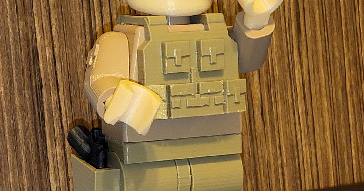 Lego Sherriff by 3D Copper | Download free STL model | Printables.com