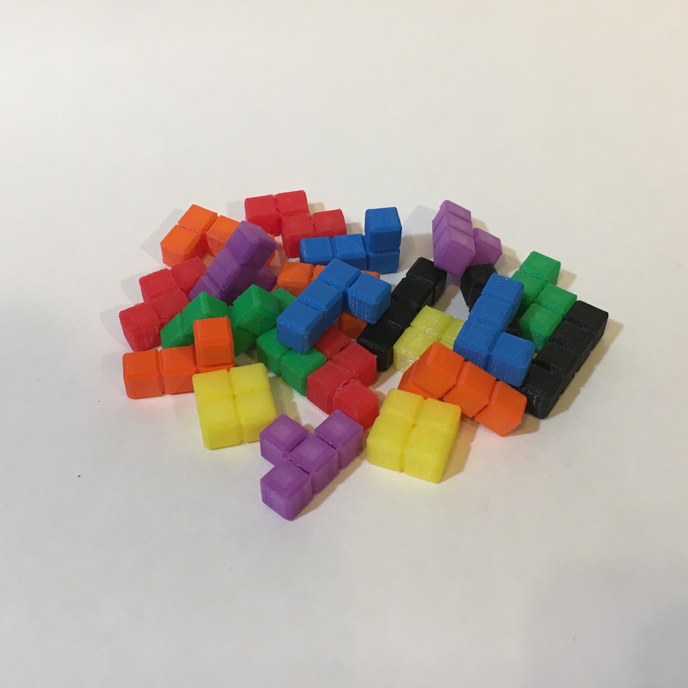 Tetris Pieces by yoyothechicken | Download free STL model | Printables.com