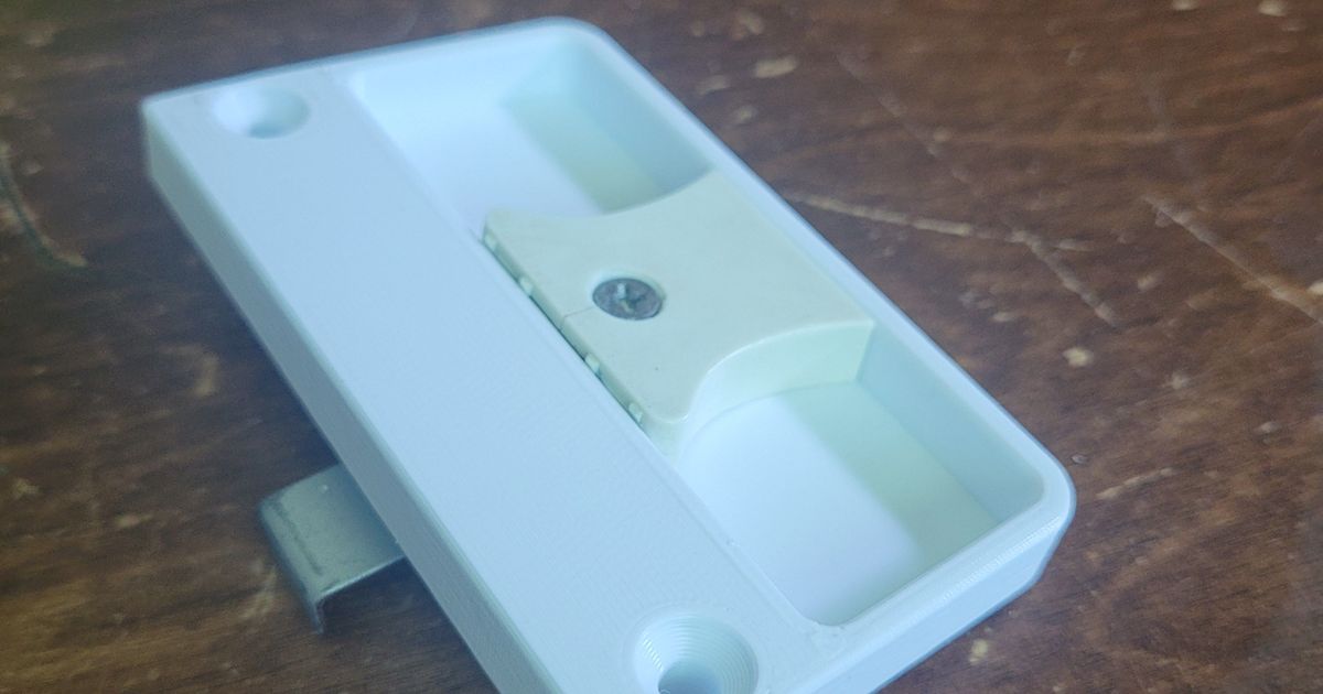 Sliding door latch body by JMoto84 | Download free STL model ...